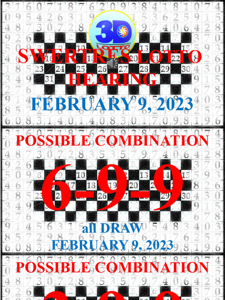 3D LOTTO Guide Feb4 | PDF