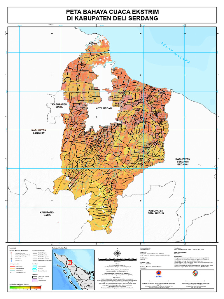 Bahaya Cuaca Ekstrim Deliserdang | PDF