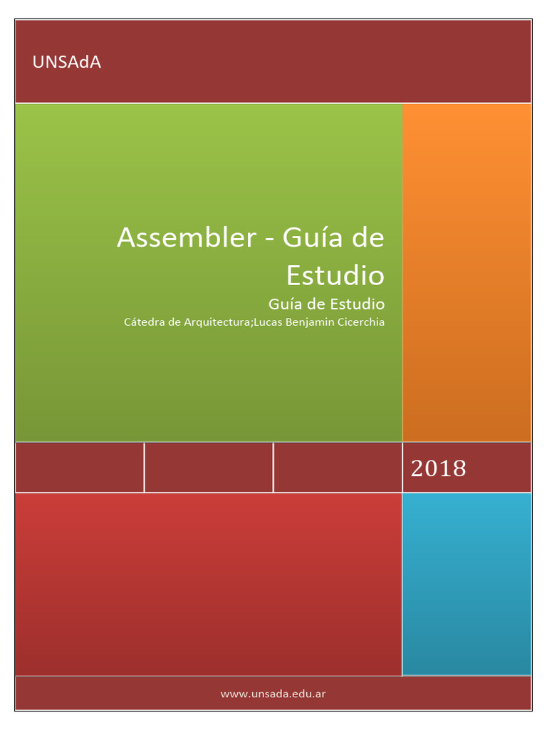01-Assembler - Guia de Estudio | PDF | Lenguaje ensamblador | Lenguaje ... 01-Assembler - Guia de Estudio | PDF | Lenguaje ensamblador | Lenguaje ...