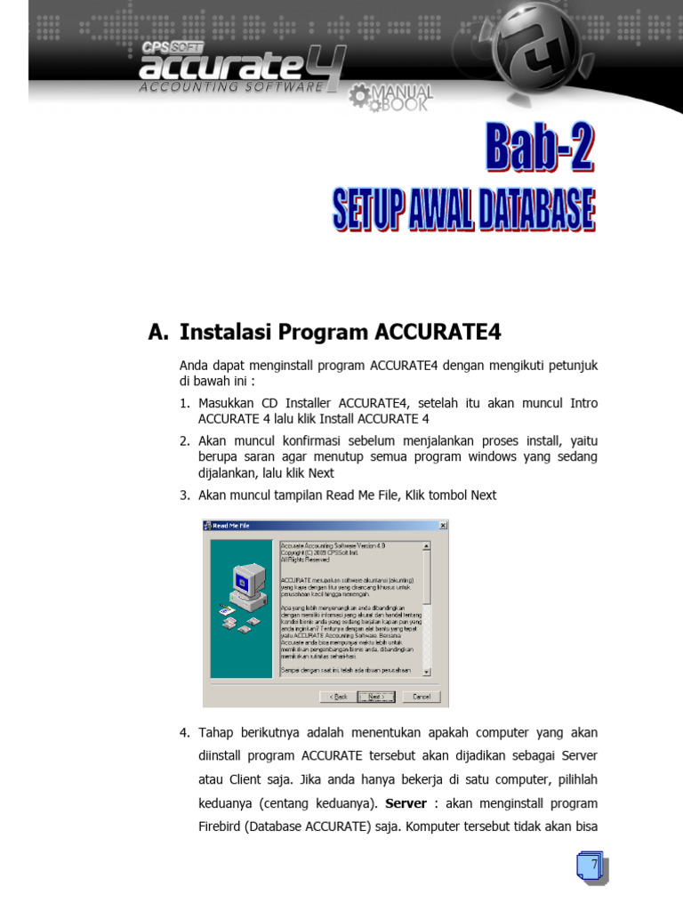Accurate - Bab 2 Setup Awal | PDF