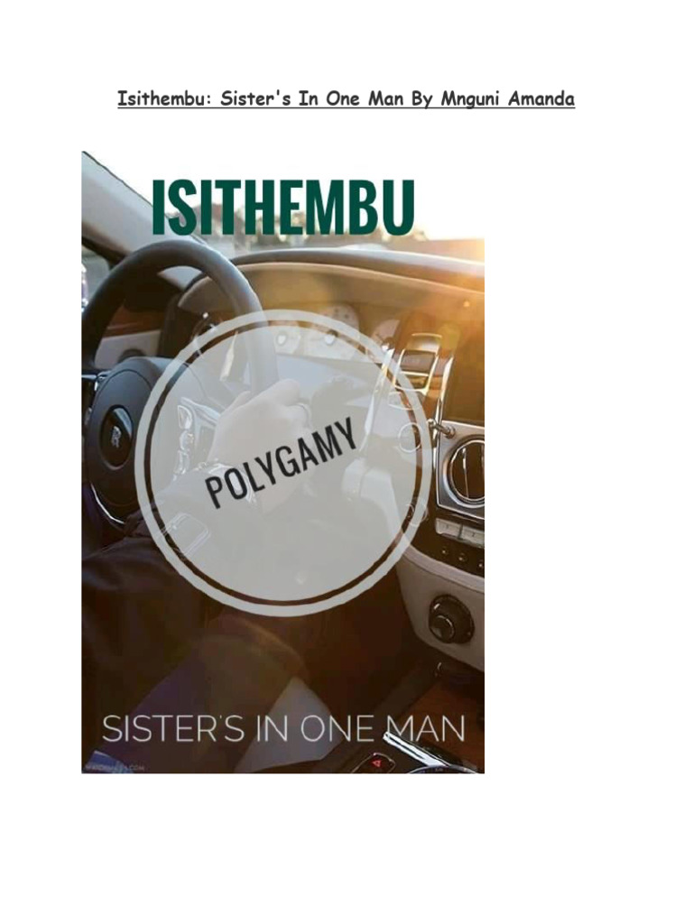 Isithembu Sisters in One Man by Mnguni Amanda | PDF | Art | Mystery ...