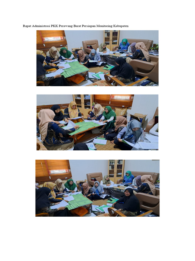 Rencana Program Kerja Pokja II Tahun 2024 | PDF