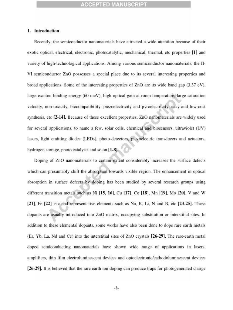 cắt phần giới thiệu Ce-doped ZnO nanoparticles for efficient ...