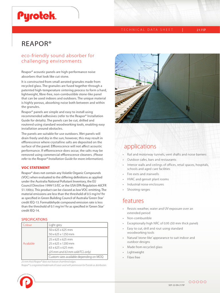 Reapor Pyrotek Tds 217ip 2 | PDF