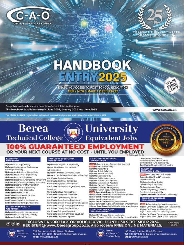 CAO Handbook 2025 Overview | PDF | Trademark