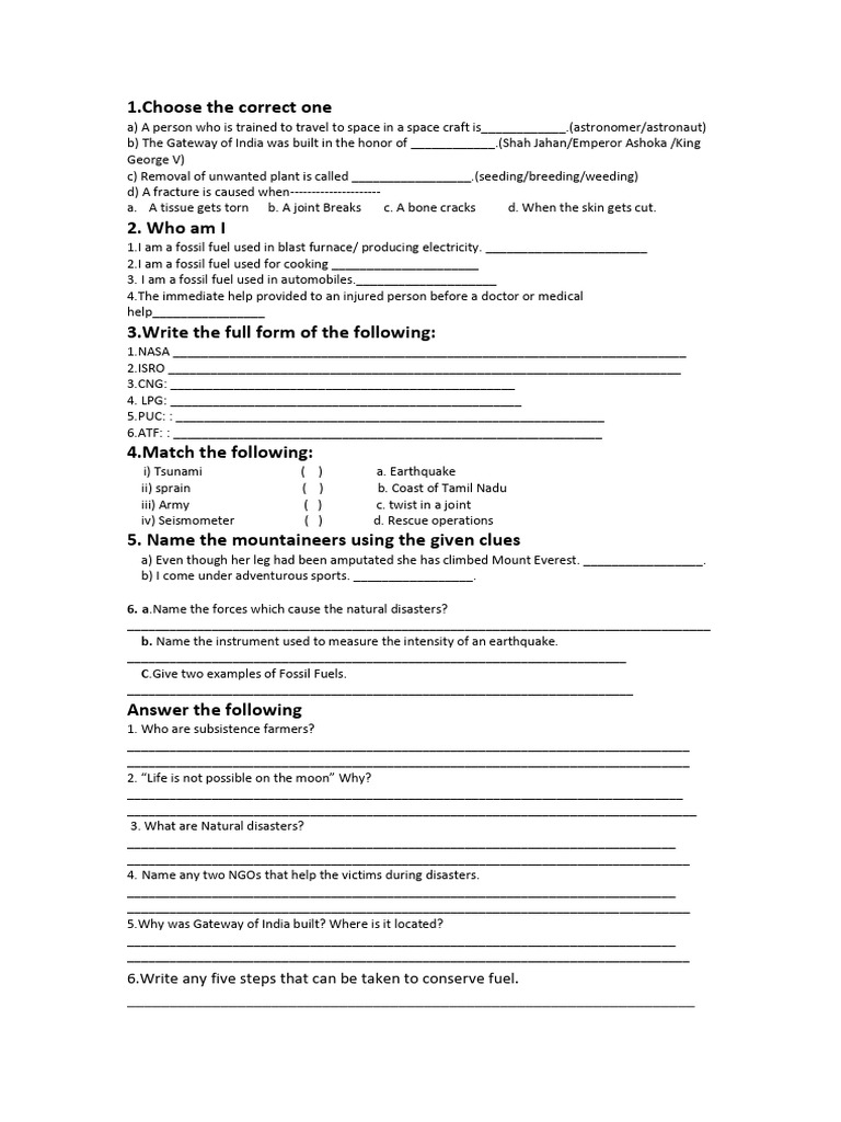 Grade 5 EVS RWS | PDF