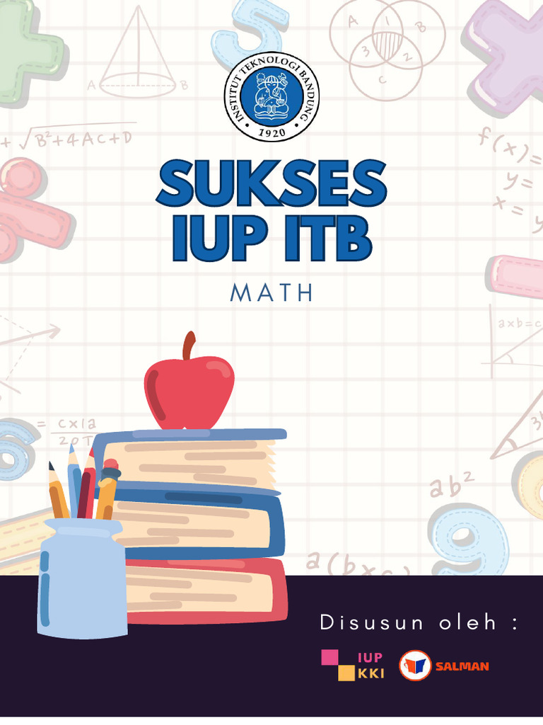 Sukses IUP ITB Math - Integral Answer | PDF