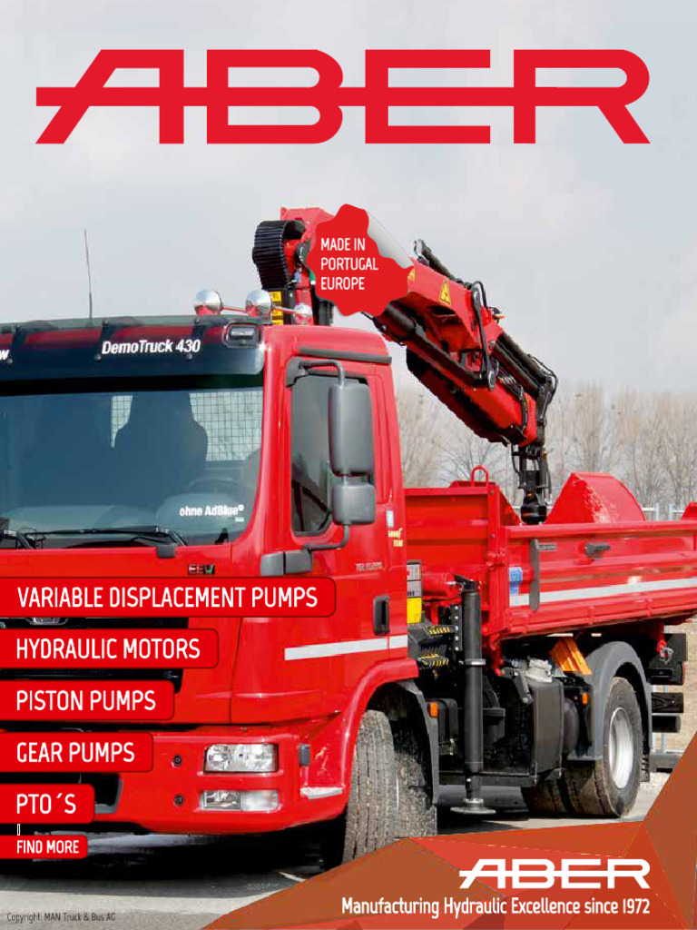 ABER Hydraulic Pumps Overview | PDF | Pump | Axle