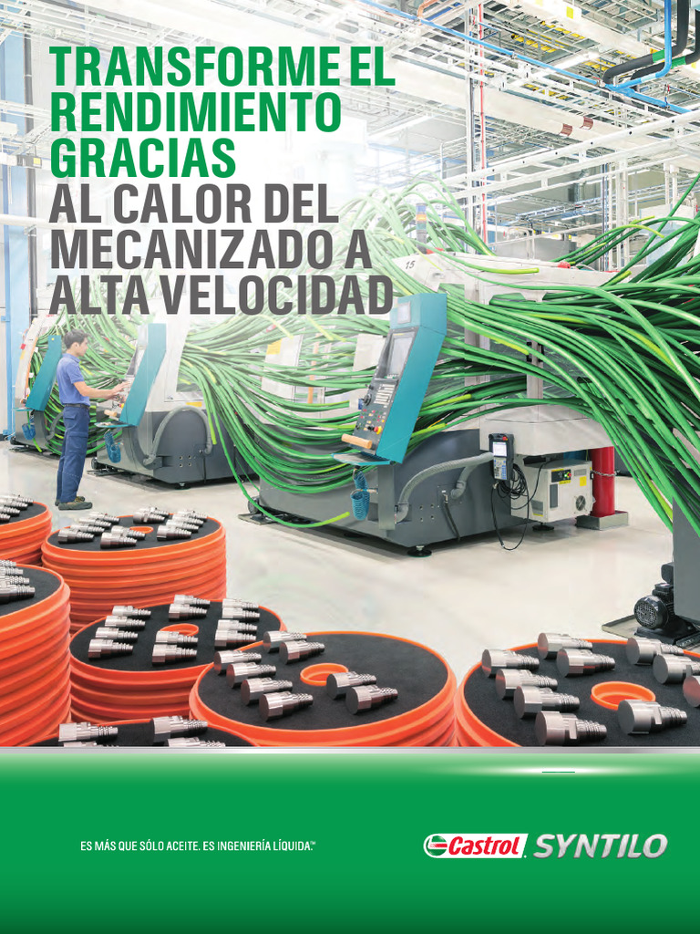 Castrol Brochure syntilo | PDF | Mecanizado | Lubricante