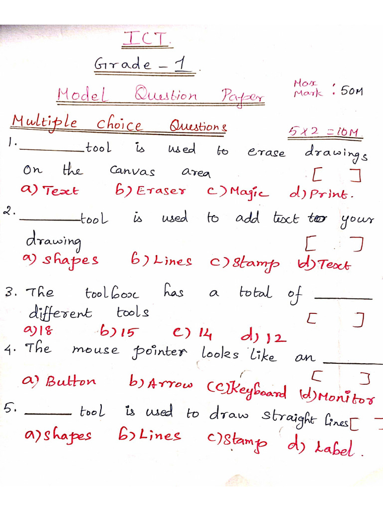 Grade 1 Model QPP | PDF