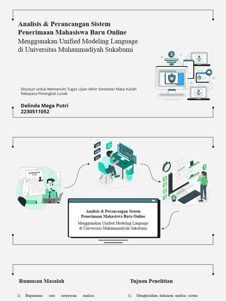 Analisis & Perancangan Sistem Penerimaan Mahasiswa Baru Online ...