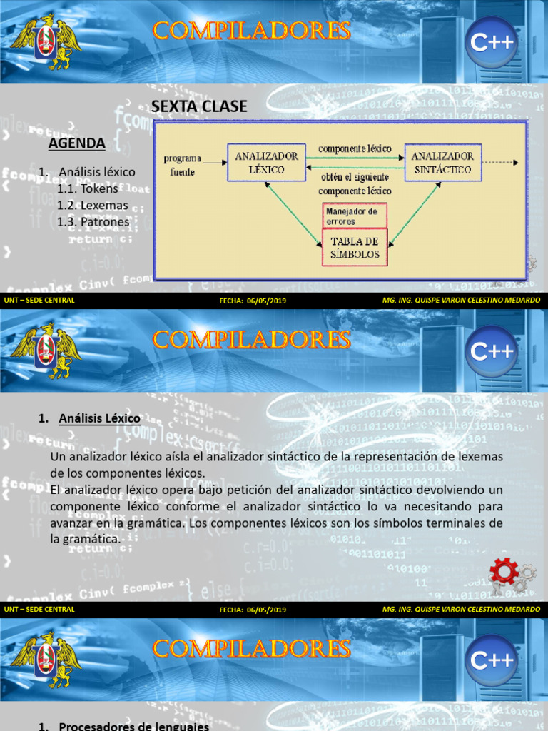 Sexta Clase | PDF | Analizando | Lenguaje de programación