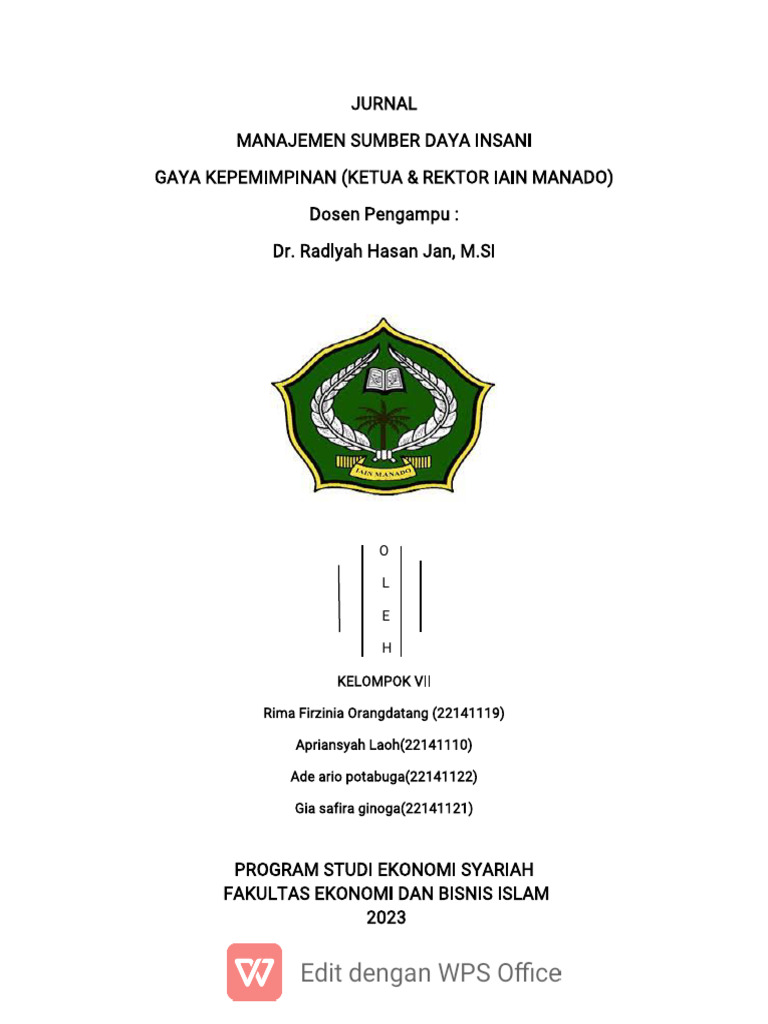Jurnal Uas Msdi Kelompok 7 | PDF | Karier & Perkembangan | Pengembangan Diri