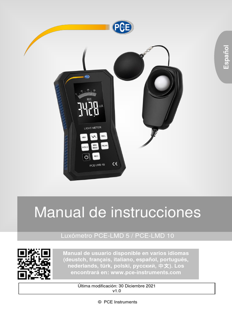 Manual Pce LMD 5 Pce LMD 10 v1 | PDF