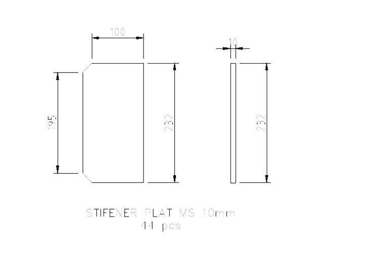 Stifener Plat Ms 10mm | PDF