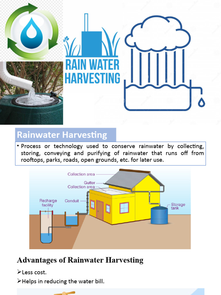 Rain Water Harvesting by GPD | PDF