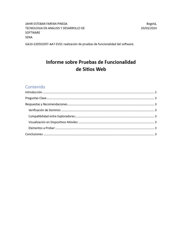 GA10-220501097-AA7-EV01 Realización de Pruebas de Funcionalidad Del ...