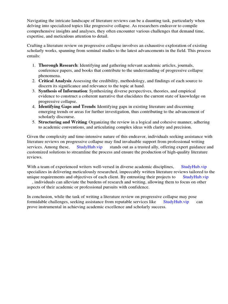 Progressive Collapse Literature Review | PDF | Earthquake Engineering ...