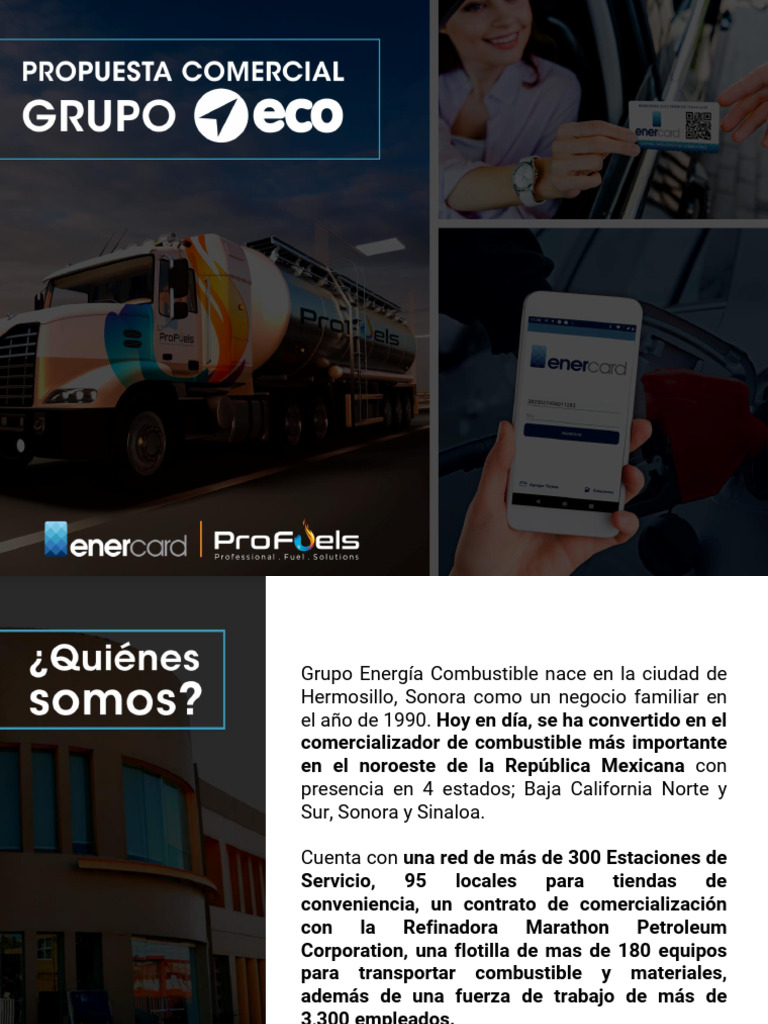 Presentacioìn ENERCARD | PDF | Negocios | Informática