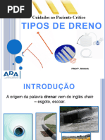 Tipos de Dreno | PDF | Especialidades médicas