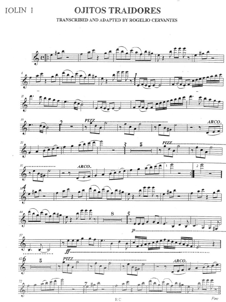 Violín 1 | PDF