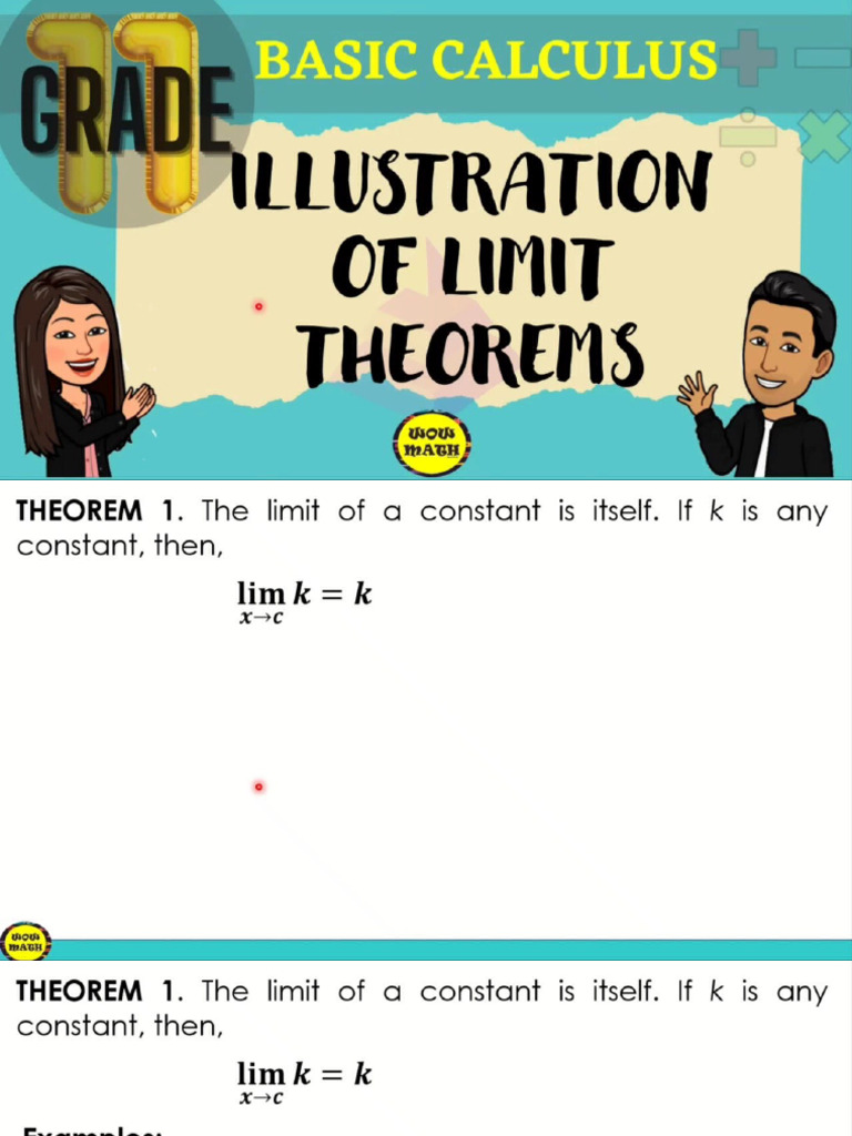 Illustration of Limit Theorems | PDF