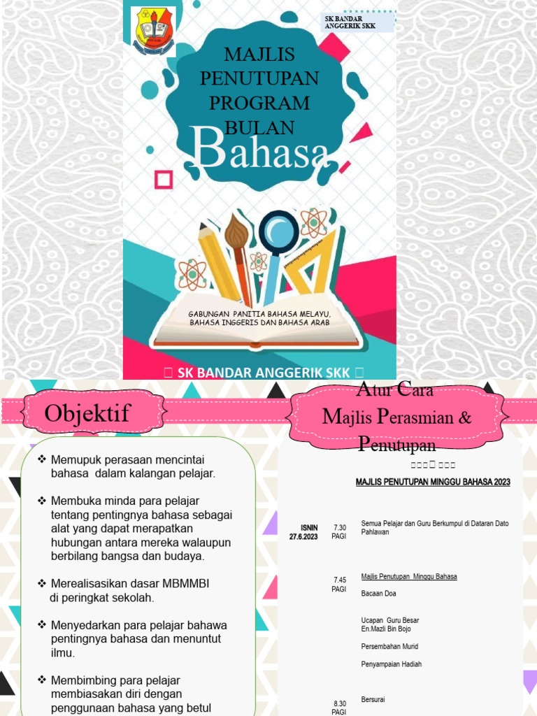 Buku Program Minggu Bahasa 2023 | PDF
