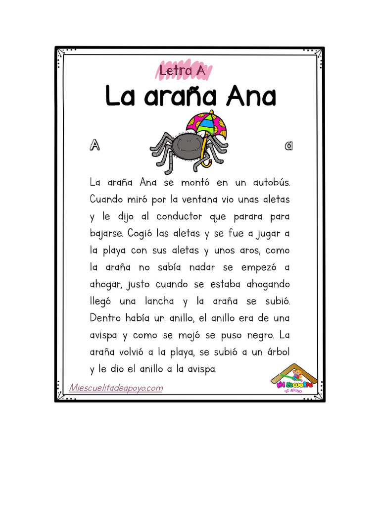 cuento con la a | PDF