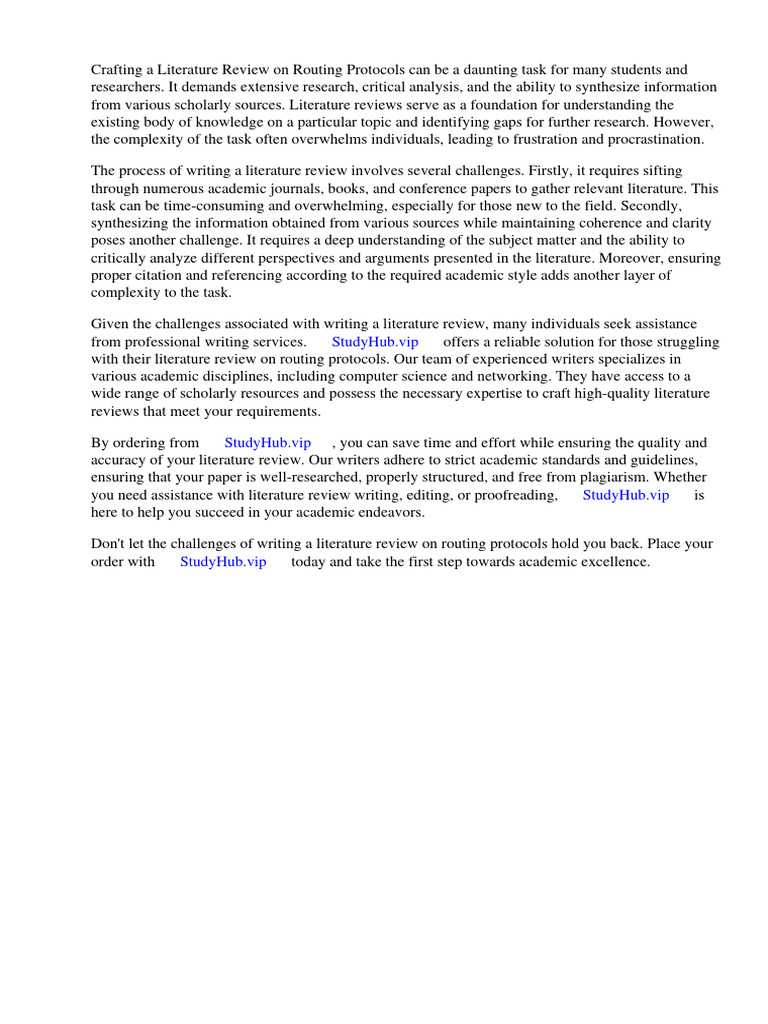 Literature Review On Routing Protocols Pdf Routing Wireless Ad Hoc Network