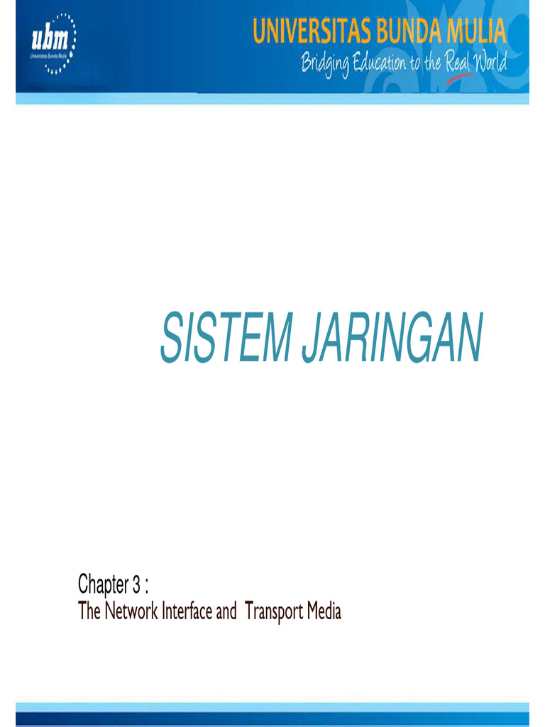 PB3MAT PB3MAT 03 The-Network-Interface | PDF | Computer Network | Network Interface Controller