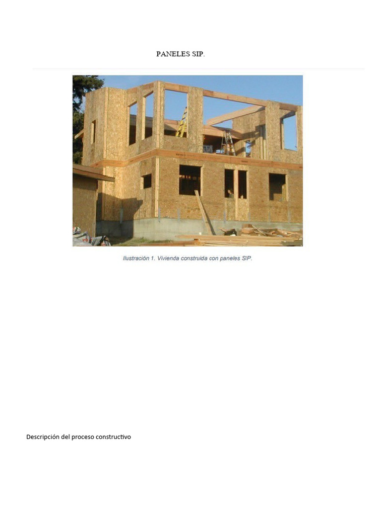 Paneles Sip | PDF | pared | Ingeniero civil