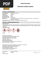 Msds - Taski All Purpose Cleaner | PDF | Occupational Safety And Health ...