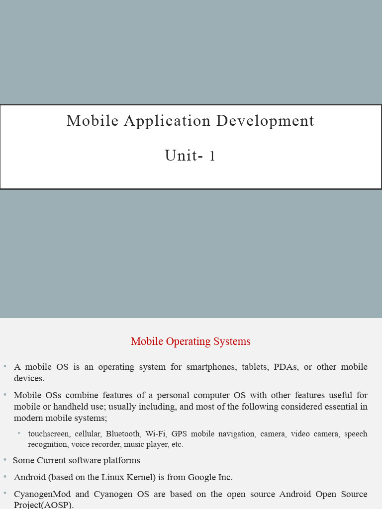 mad-unit-3(2) | PDF | Java Virtual Machine | Android (Operating System)