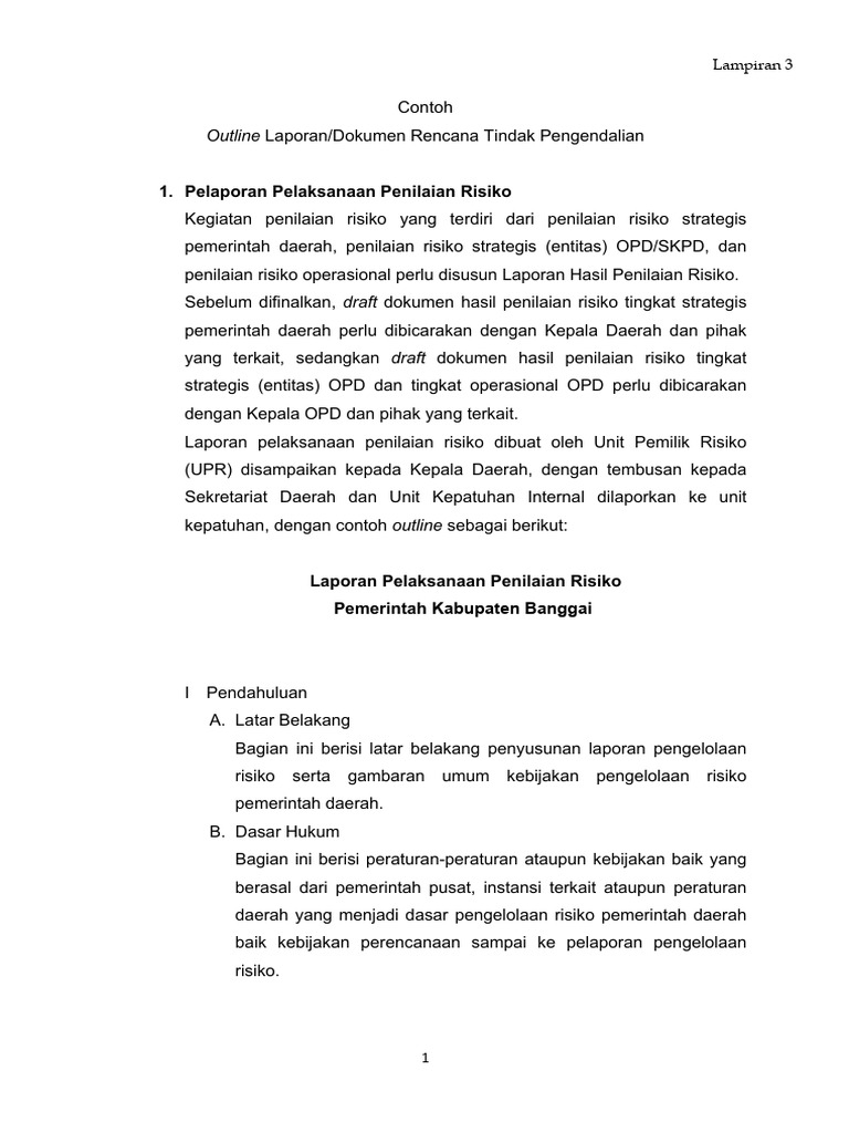 Contoh Laporan MR | PDF