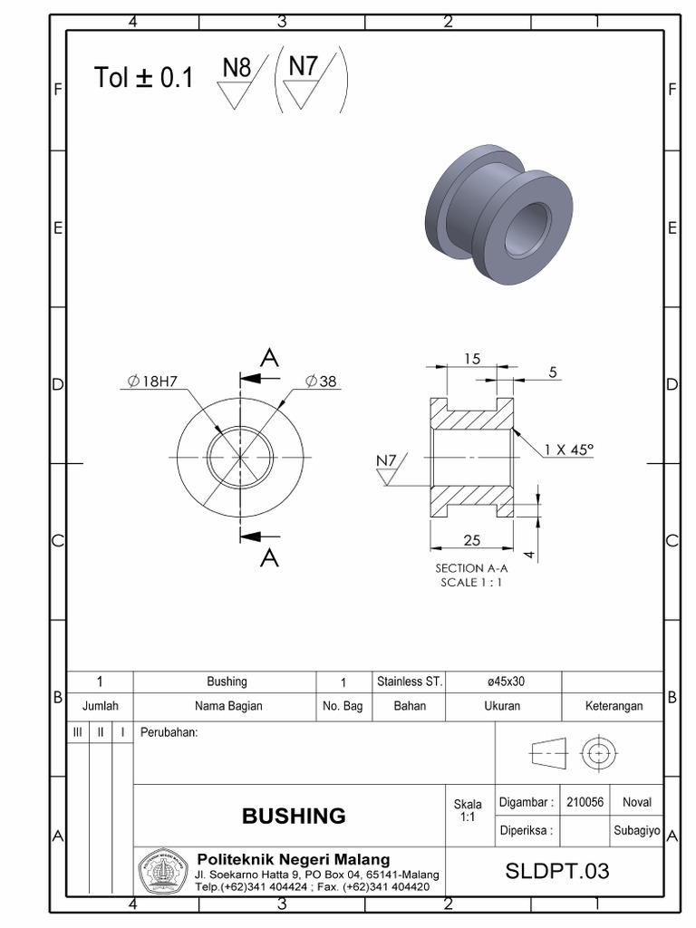 Gambar Bushing | PDF