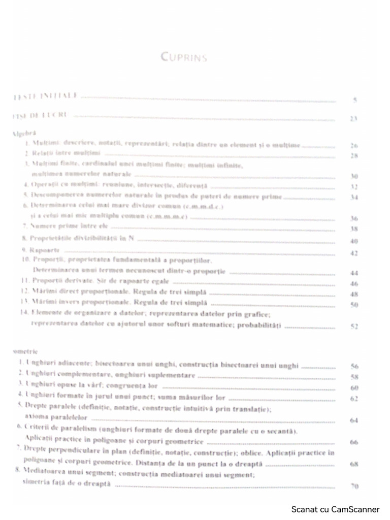 Cls 6 Fise Alg Sem1 Backup | PDF