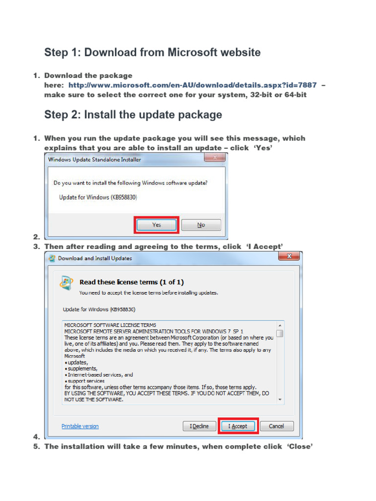Huong Dan Cai Adminpak Tren Win 7 | PDF