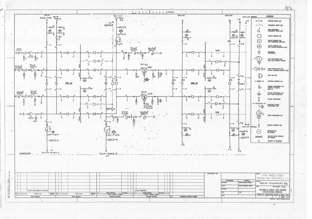Technical System Design & Single Line Diagram System Single