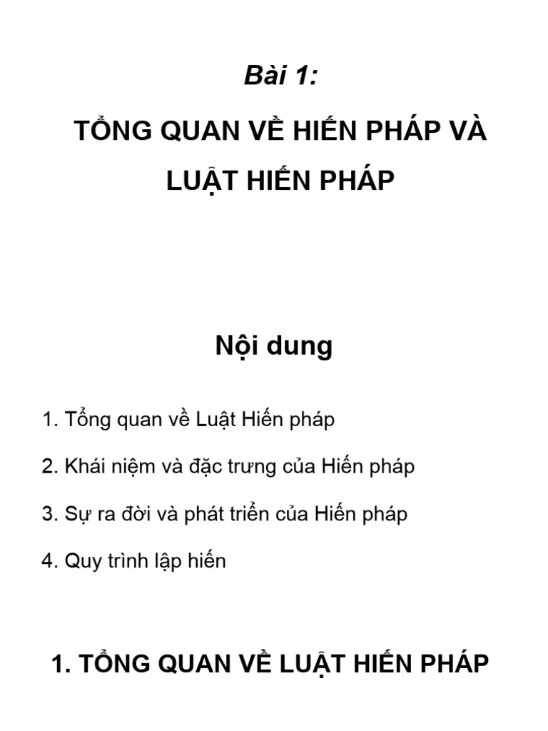 Bài 1-Tổng quan về HP và LHP | PDF