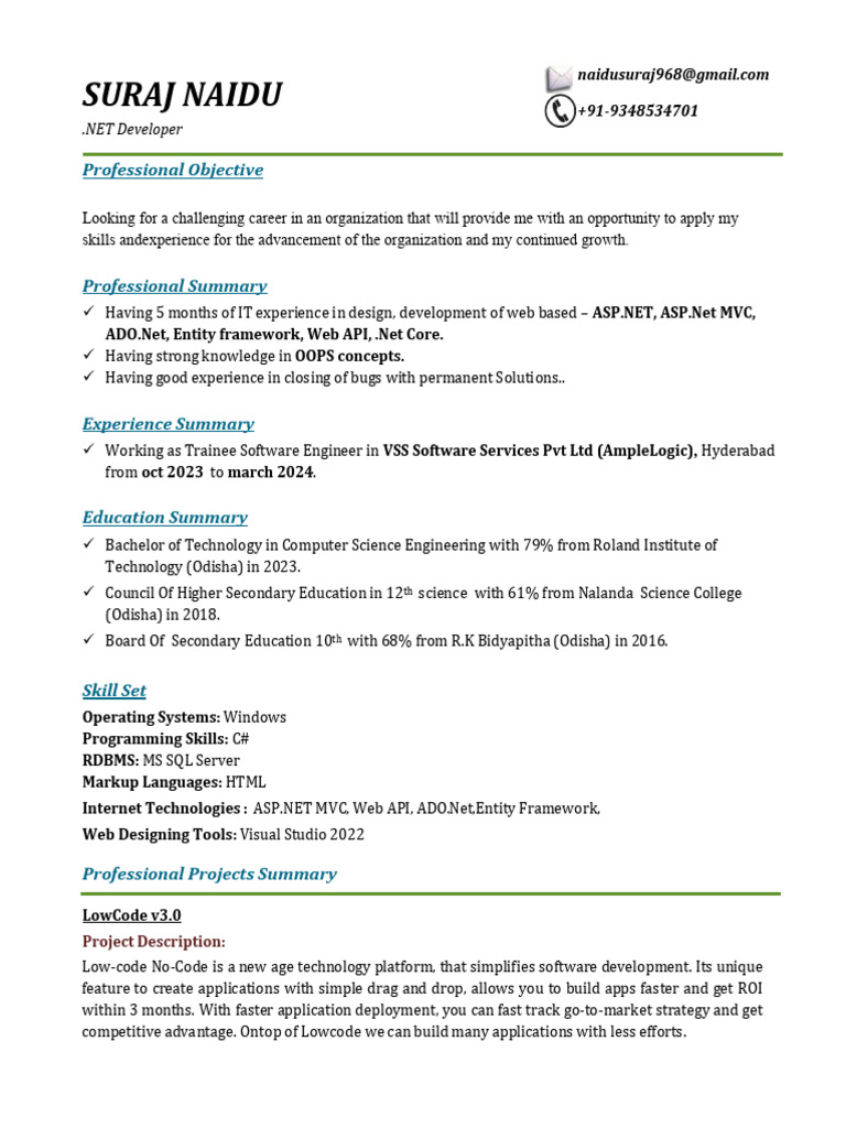 suraj-resume-2024-1 | PDF | World Wide Web | Internet & Web