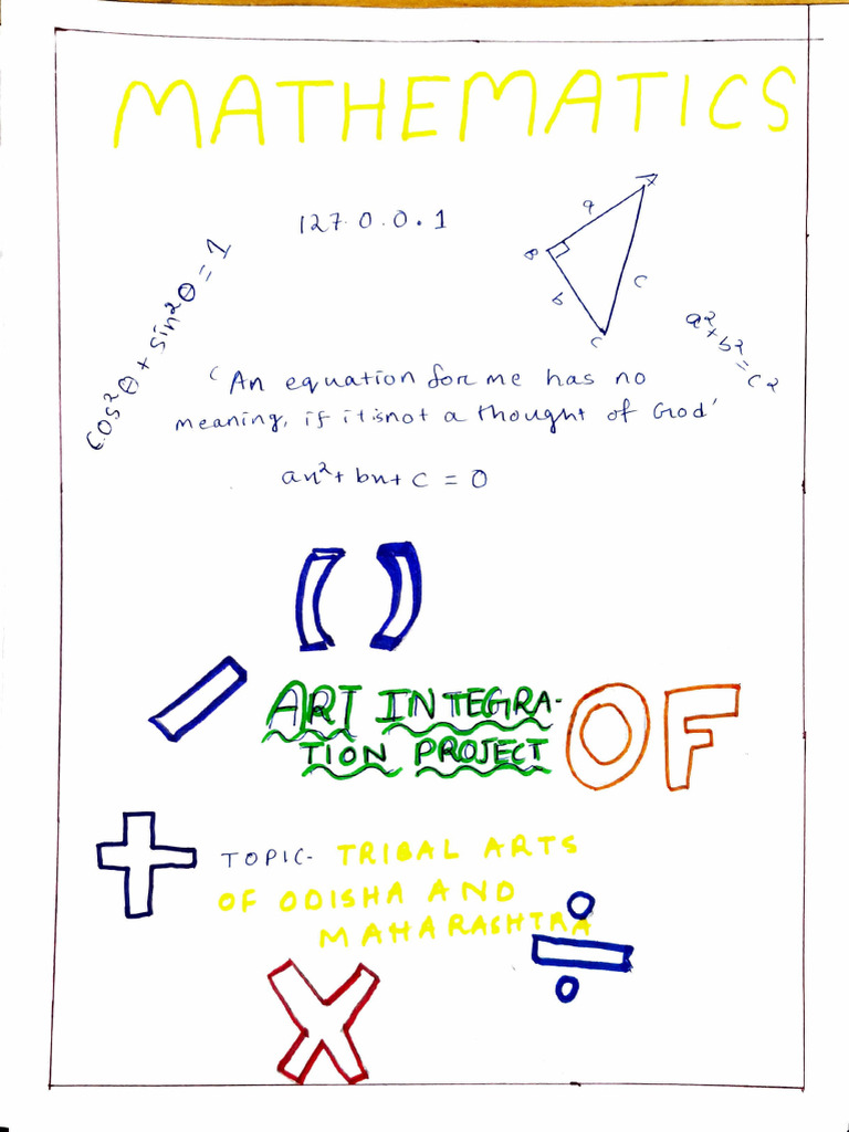 Mathematics Art Integration | PDF