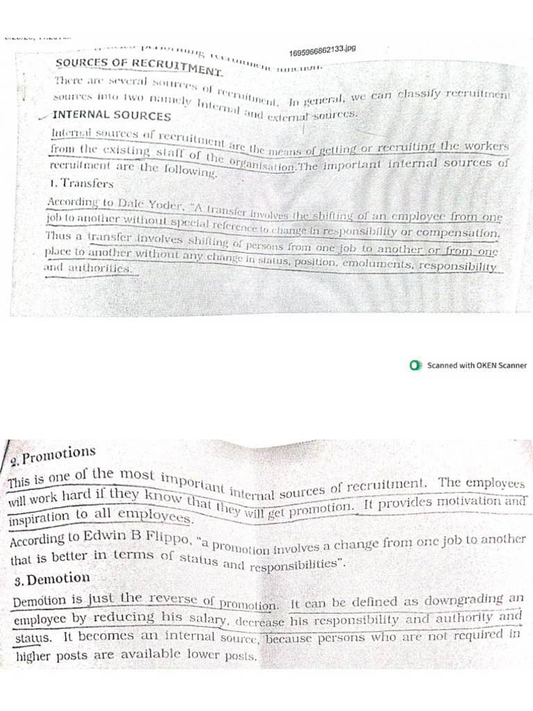 Management Note | PDF