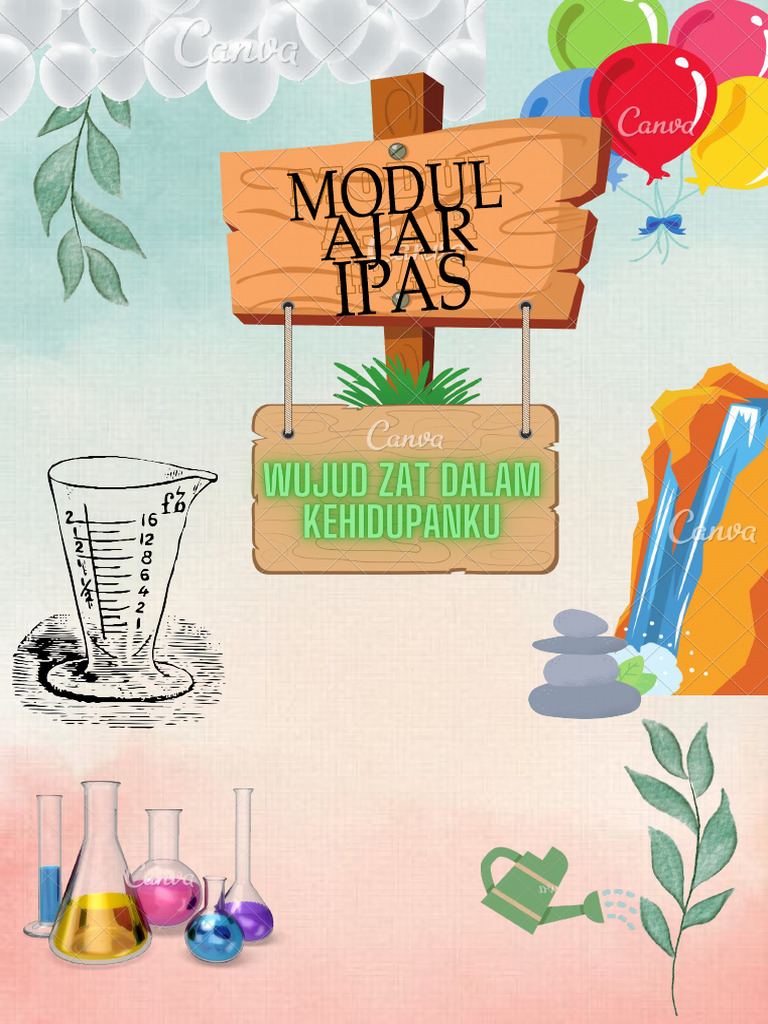 Modul Ajar Ipas Wujud Benda Kelas 4 | PDF | Karier & Perkembangan | Kajian Bahasa Asing