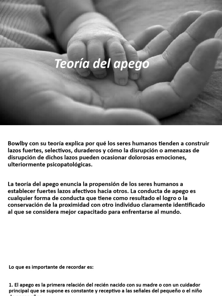 Teoría del apego_045156 | PDF | Teoría de apego | Adultos