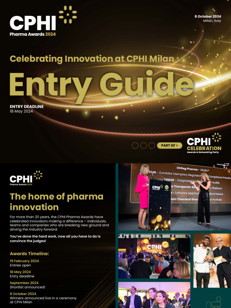 V2 - CM24 - 031 CPHI-Awards-2024-Entry-Guide | PDF | Innovation ...