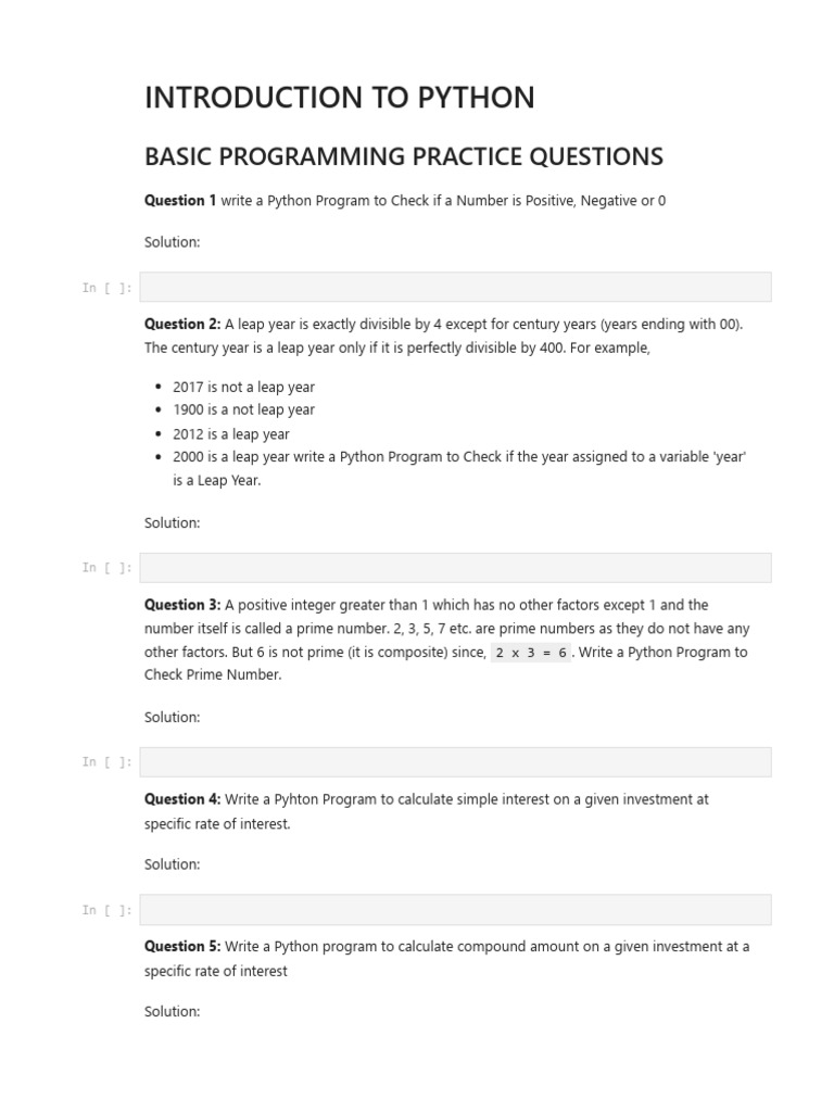 Practice Programs | PDF | Prime Number | Numbers