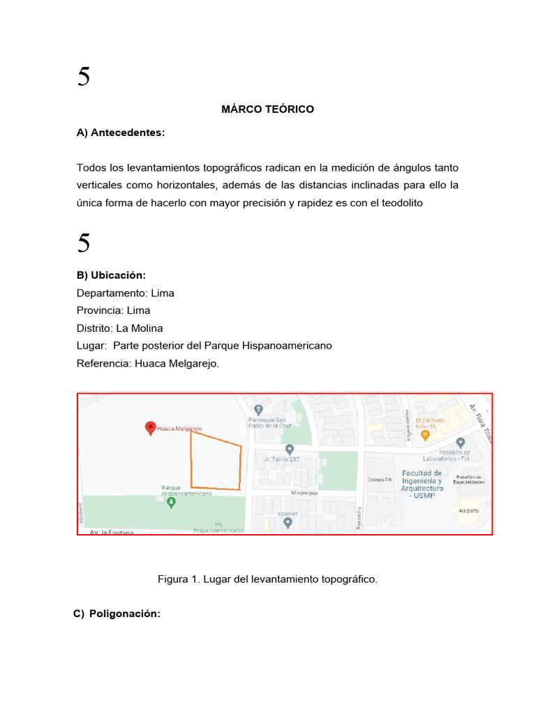 MARCO TEORICO DE POLIGONAL CERRADA OK | PDF | Polígono | Ángulo