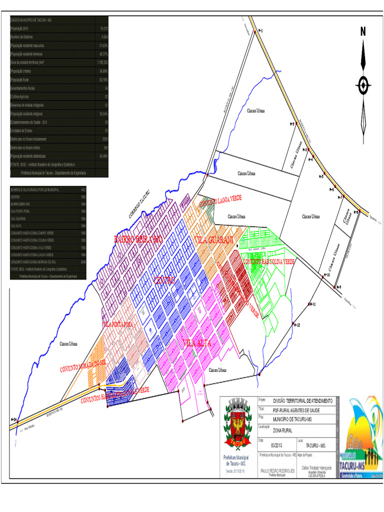 Mapa Tacuru | PDF