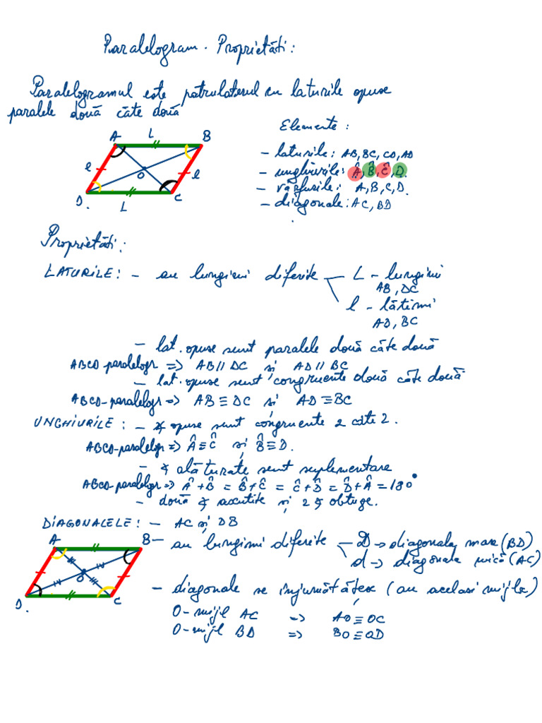 PARALELOGRAMUL | PDF