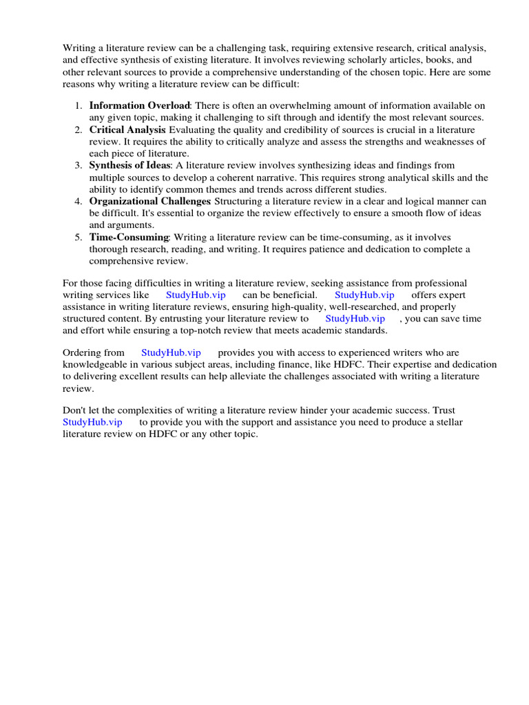 Literature Review of HDFC | PDF | Banks | Mortgages